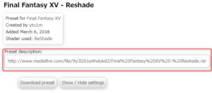 【PC】FF15のMOD導入のやり方 Special K+ReShade+NEXUS MODS | はじめてゲームPC
